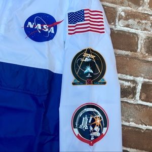 Chemistry | Jackets & Coats | Nasa Usa Mens Blue White Hooded Jacket ...
